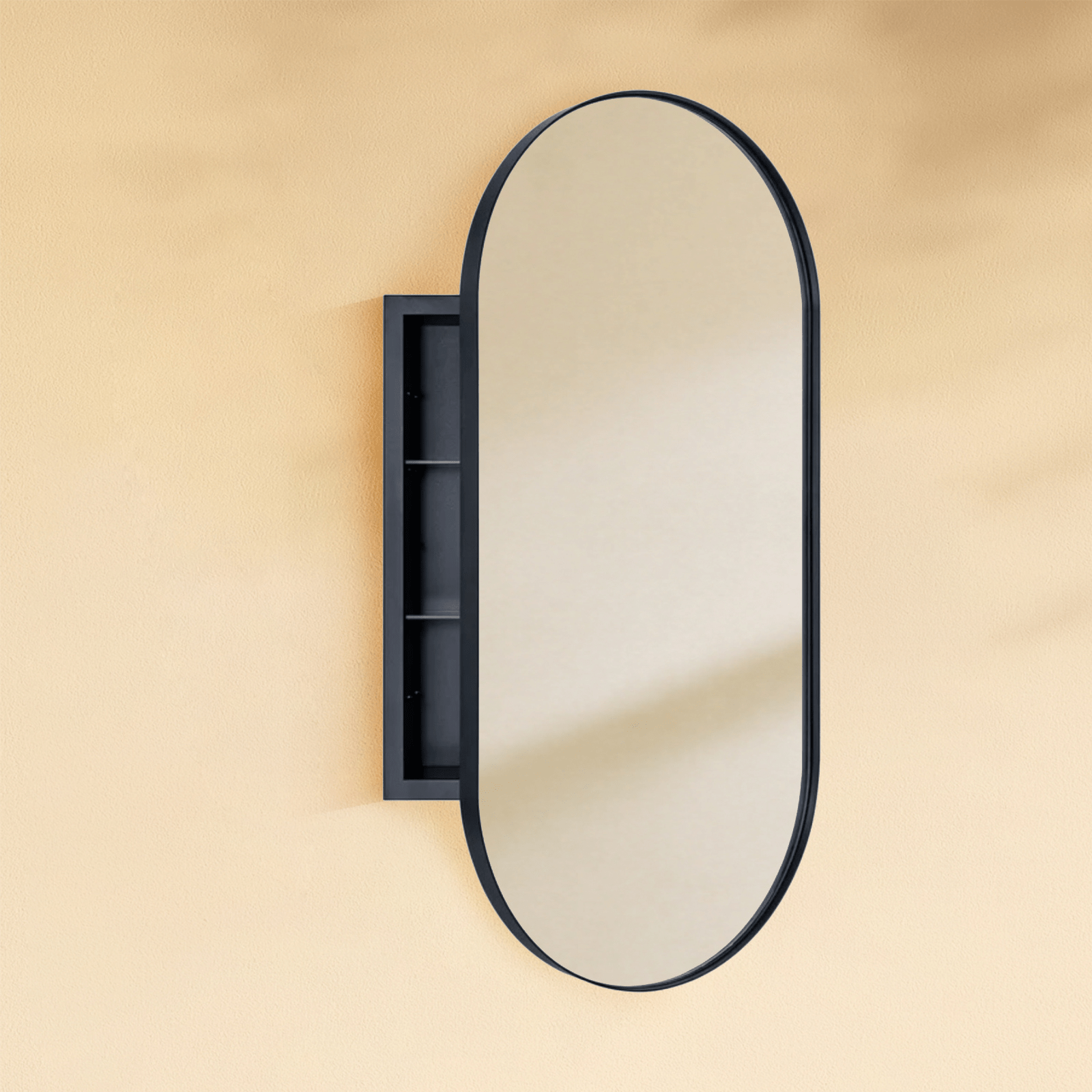 Best Modern Pill Metal Recessed Bathroom Medicine Cabinet with Mirrors ...